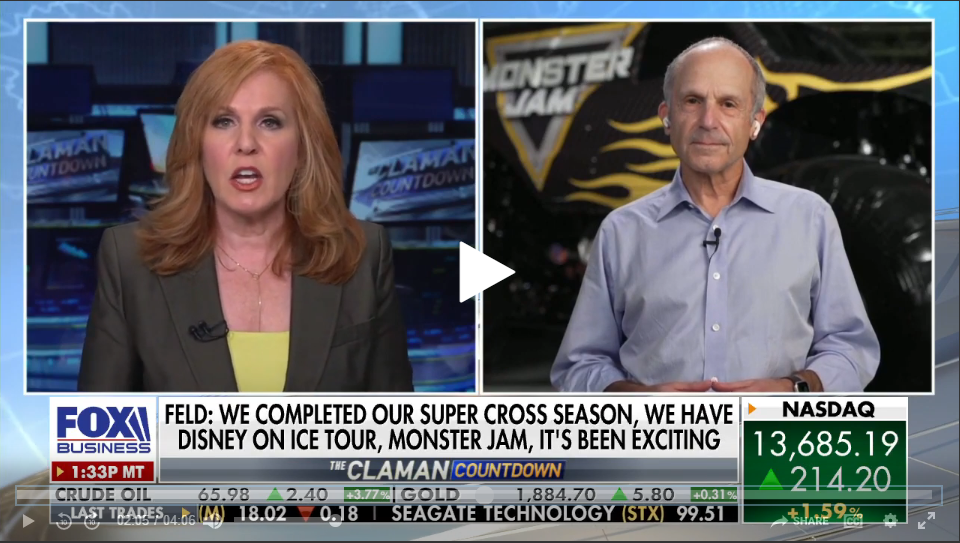Kenneth Feld on FOX Business - Feld Entertainment